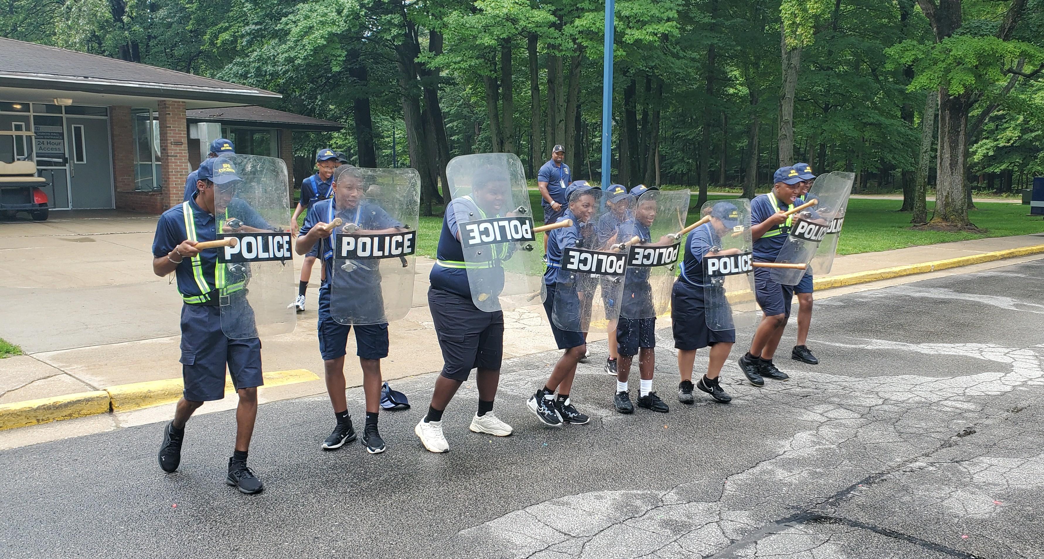 Annual 2024 Detroit Police Law Enforcement Explorers Camp Academy ...