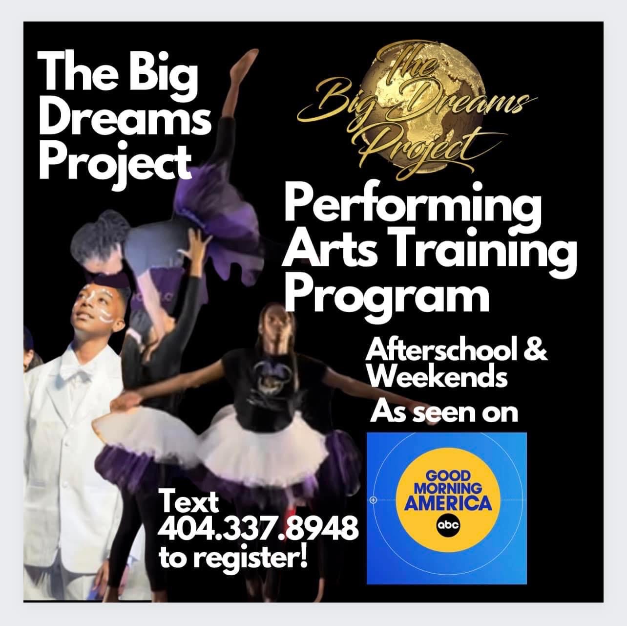 WISDOM ARTS INC/THE BIG DREAMS PROJECT - AfterSchool HQ